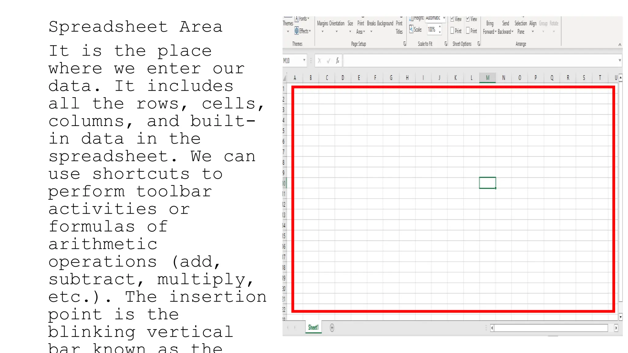 The Microsoft excel and its parts and functions.pptx