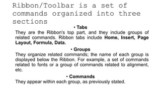 The Microsoft excel and its parts and functions.pptx