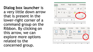 The Microsoft excel and its parts and functions.pptx