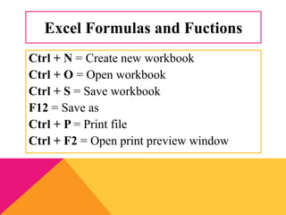 LESSON 3: BASIC SKILLS ON MICROSOFT EXCEL | PPT