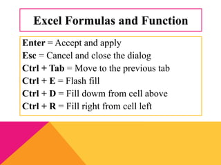 LESSON 3: BASIC SKILLS ON MICROSOFT EXCEL | PPT