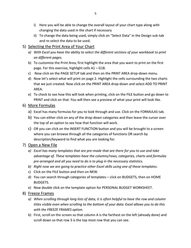 Microsoft Excel Part 2 Pdf