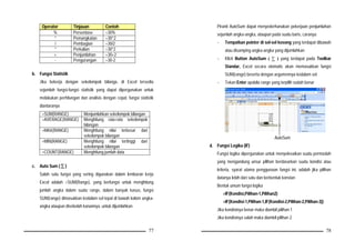 Microsoft Excel 2003 | PDF