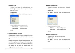Microsoft Excel 2003 | PDF