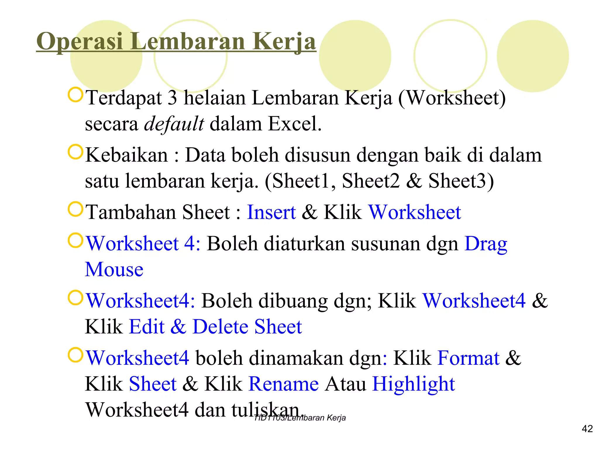 Microsoft excel 2003 | PPT