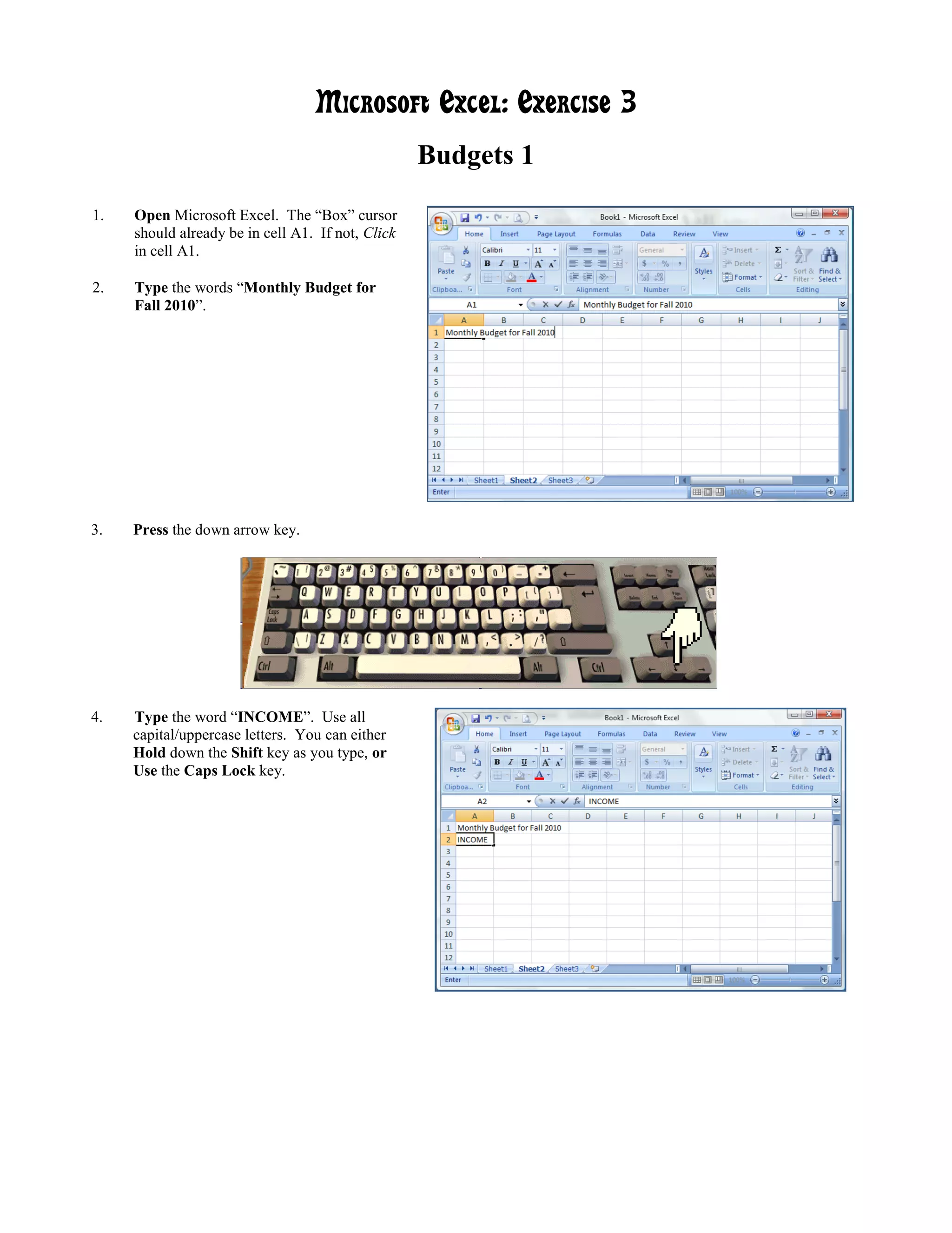 Microsoft Excel 2007 Tutorial | PDF | Desktop Publishing | Computer ...