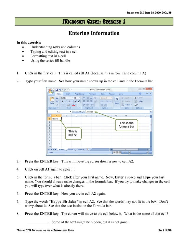 Microsoft Excel 2007 Tutorial | PDF | Desktop Publishing | Computer ...