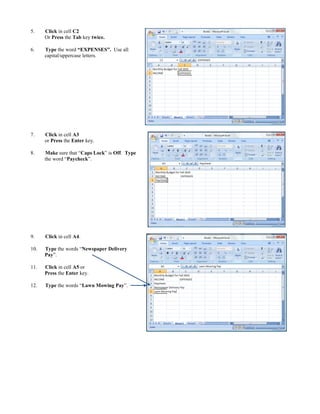 Microsoft Excel 2007 Tutorial | PDF | Desktop Publishing | Computer ...