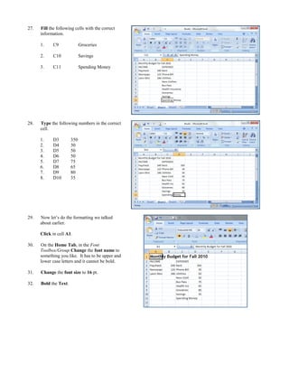 Microsoft Excel 2007 Tutorial | PDF | Desktop Publishing | Computer ...