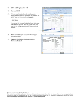 Microsoft Excel 2007 Tutorial | PDF | Desktop Publishing | Computer ...