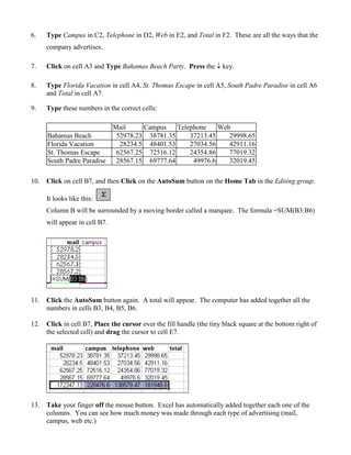 Microsoft Excel 2007 Tutorial | PDF | Desktop Publishing | Computer ...