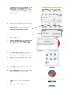 Microsoft Excel 2007 Tutorial | PDF | Desktop Publishing | Computer ...