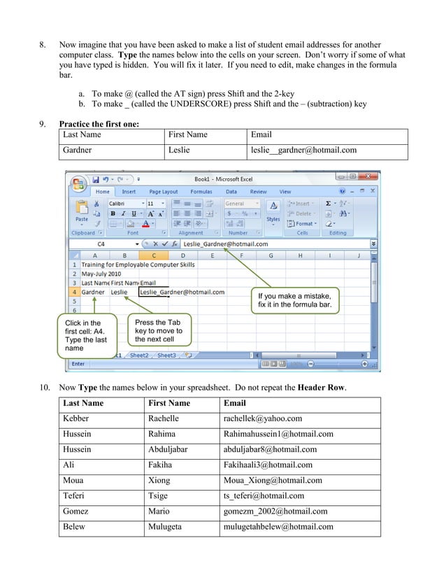 Microsoft Excel 2007 Tutorial | PDF | Desktop Publishing | Computer ...