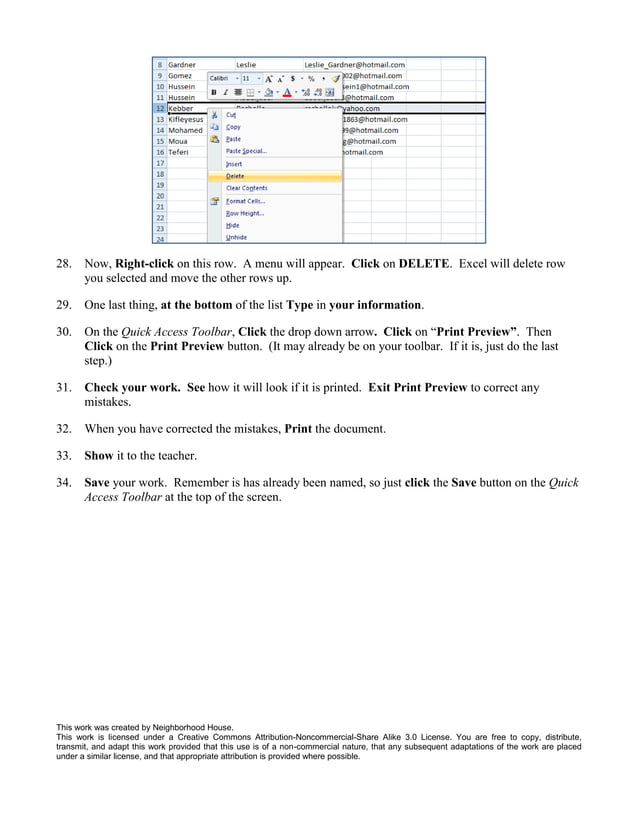 Microsoft Excel 2007 Tutorial | PDF | Desktop Publishing | Computer ...