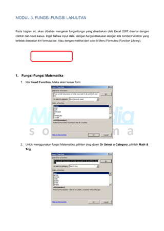 Microsoft excel 2007-MMS | DOC