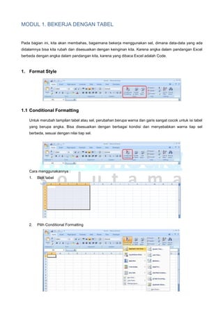 Microsoft excel 2007-MMS | DOC
