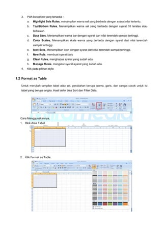 Microsoft excel 2007-MMS | DOC