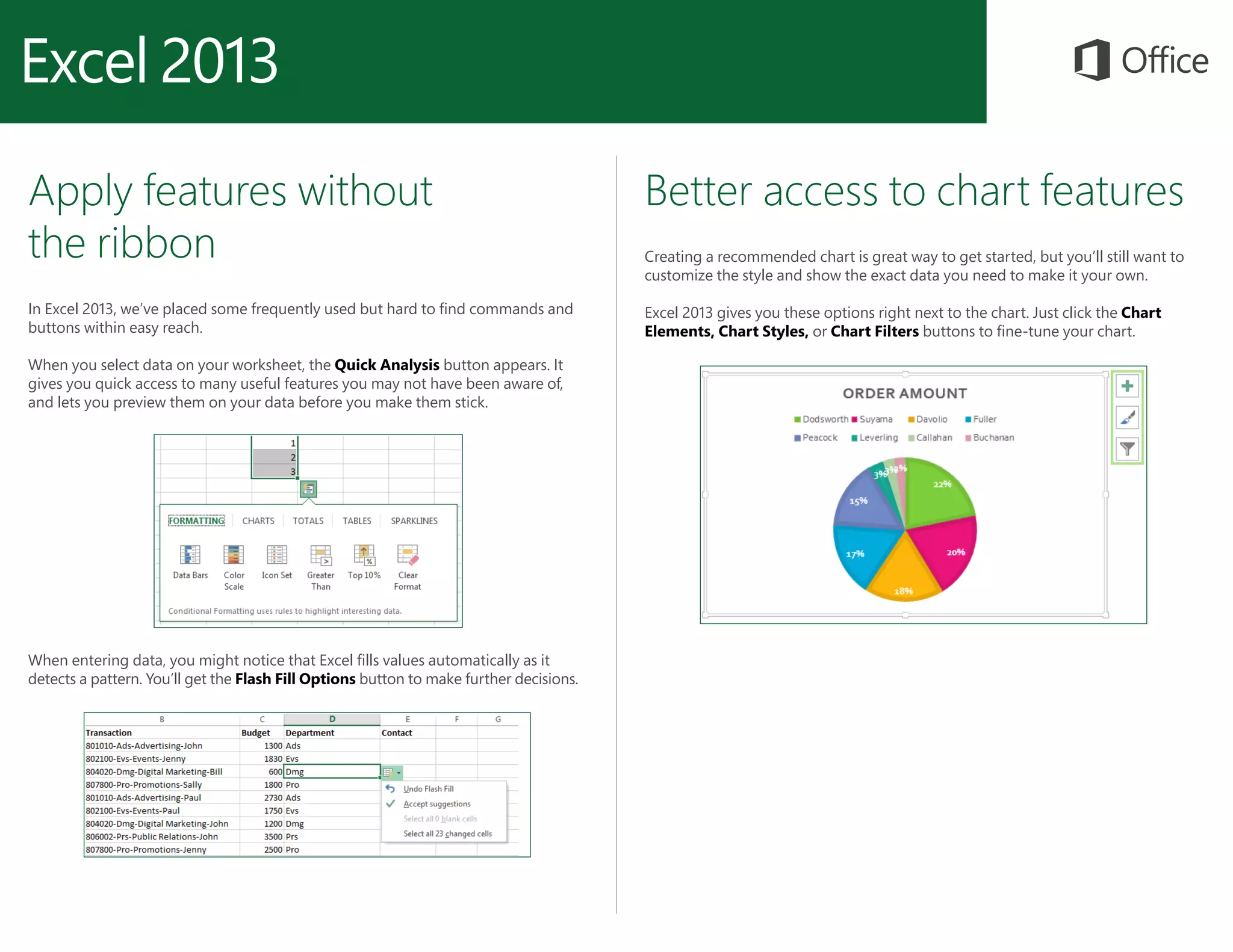 Microsoft excel 2013 Quickstart | PPT