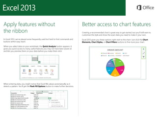 Microsoft excel 2013 Quickstart | PPT