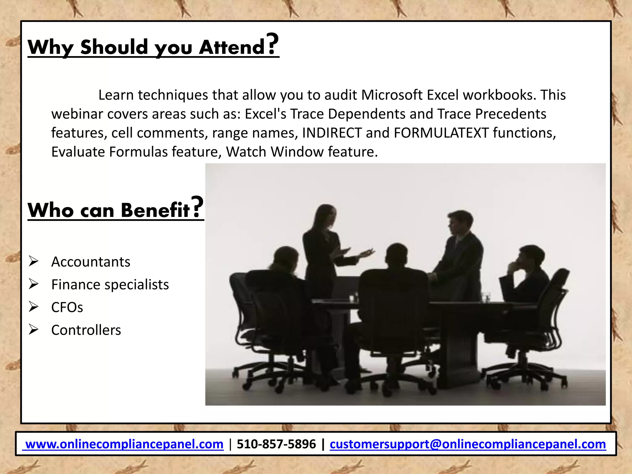 Microsoft excel auditing features & techniques | PDF