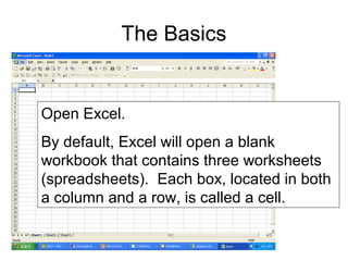 Microsoft excel beginner | PPT