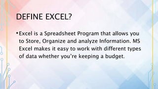 Microsoft excel lessons FINAL GRADE 8 edited and final one.pptx