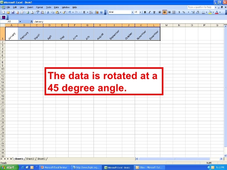 How to angle text in excel cell - ksedowntown