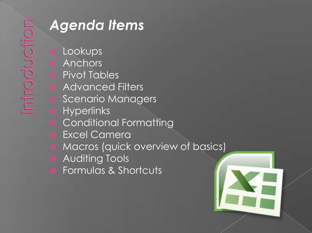 Microsoft excel training | PPT