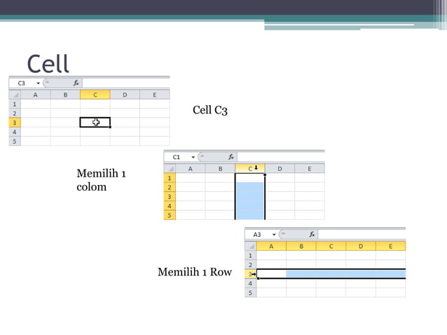 Microsoft excel training1 (Bahasa Indonesia) | PPTX