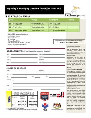 Microsoft exchange server 2013 | PDF