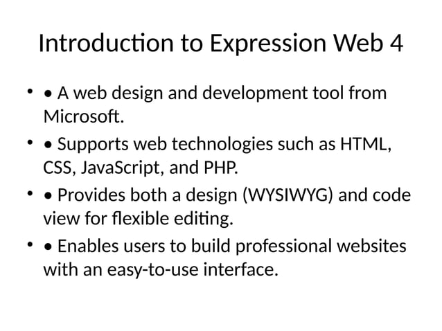 Microsoft_Expression_Web_Detailed_Tutorial.pptx
