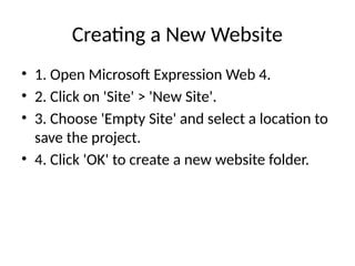 Microsoft_Expression_Web_Detailed_Tutorial.pptx