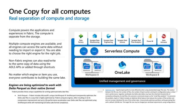 Microsoft Fabric Introduction | PPTX | Databases | Computer Software ...