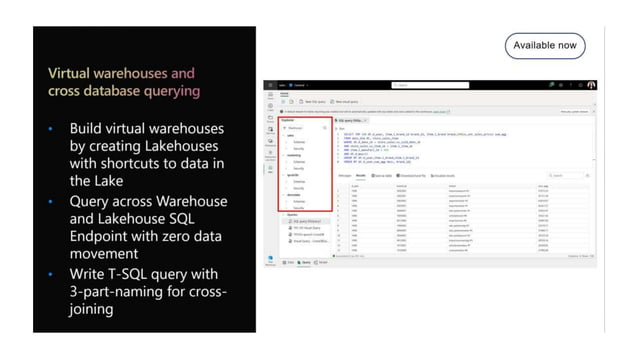 Microsoft Fabric Introduction | PPTX | Databases | Computer Software and Applications