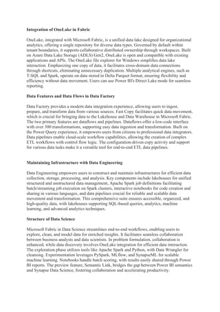 Comprehensive Guide for Microsoft Fabric to Master Data Analytics | PDF