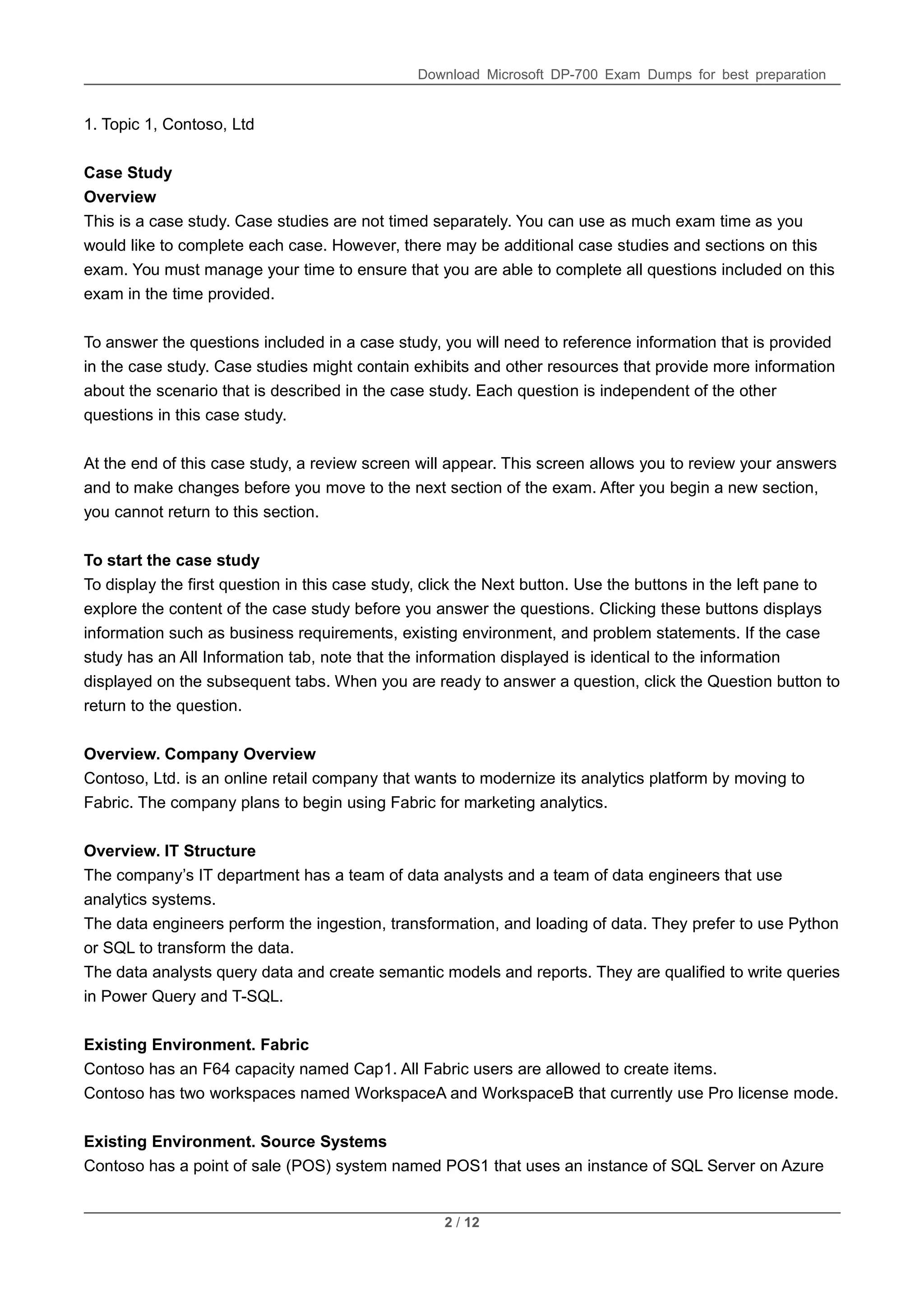 Microsoft Fabric Data Engineer DP-700 Dumps.pdf