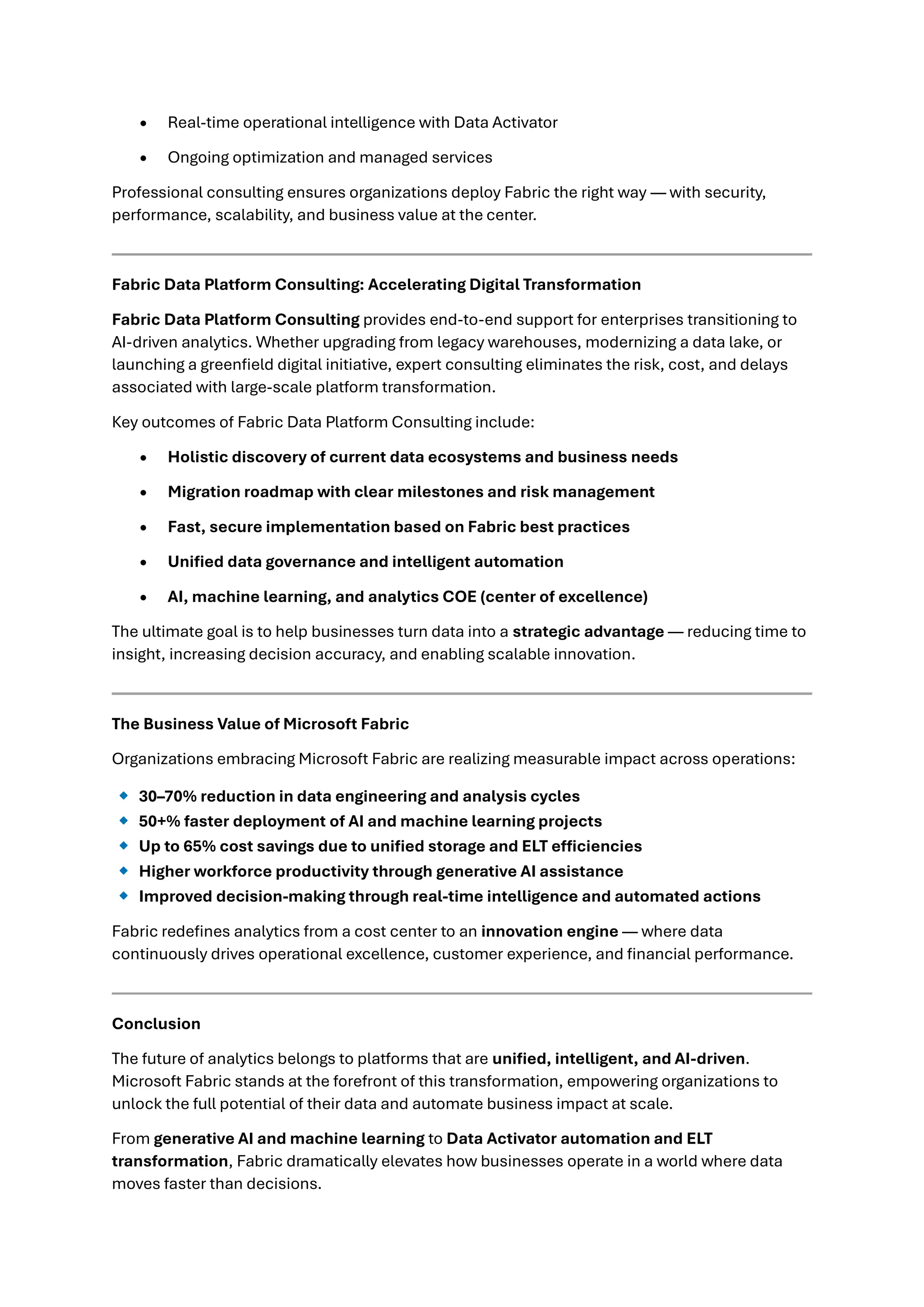 Real-Time Intelligence with Microsoft Fabric Services | PDF