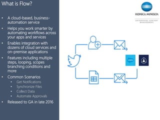 Microsoft flow how, when & why | PPT