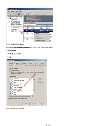 Microsoft forefront tmg part 3 - access rule -www.key4_vip.info