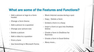 Microsoft Forms 101 | PPTX