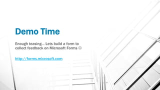 Microsoft Forms 101 | PPTX