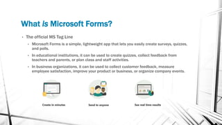 Microsoft Forms 101 | PPTX