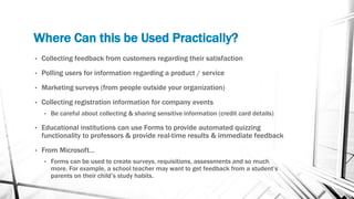 Microsoft Forms 101 | PPTX