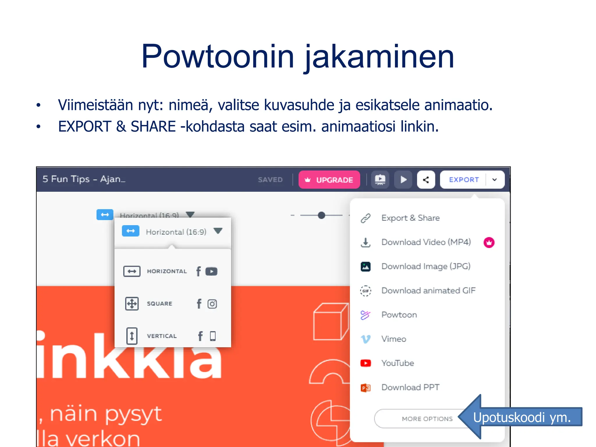 Microsoft Forms ja Powtoon-animaatiot 29.5.24