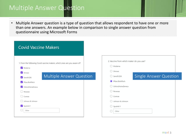 Microsoft Forms Survey Data Feb 2021 | PPT