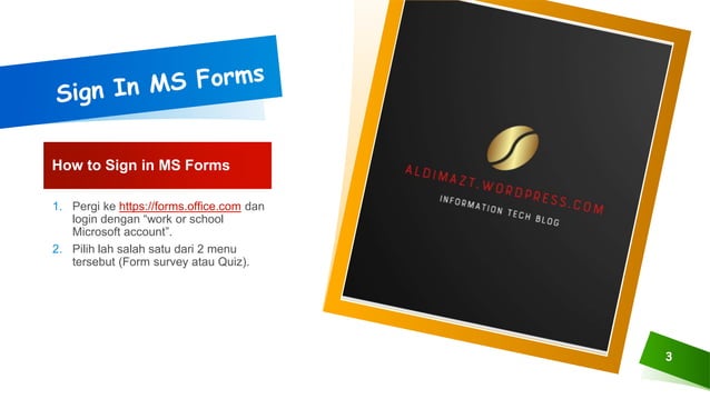 Microsoft forms tutorial | PPTX