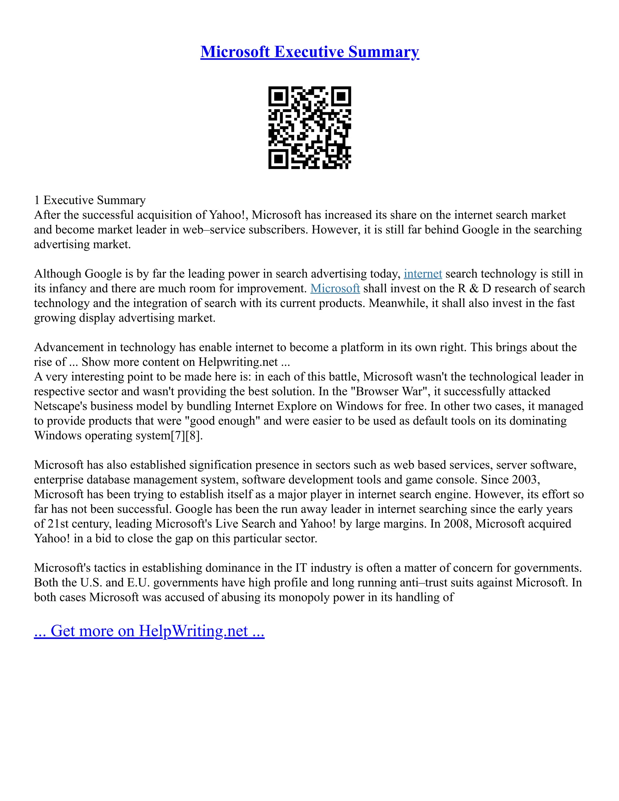 Microsoft History | PDF