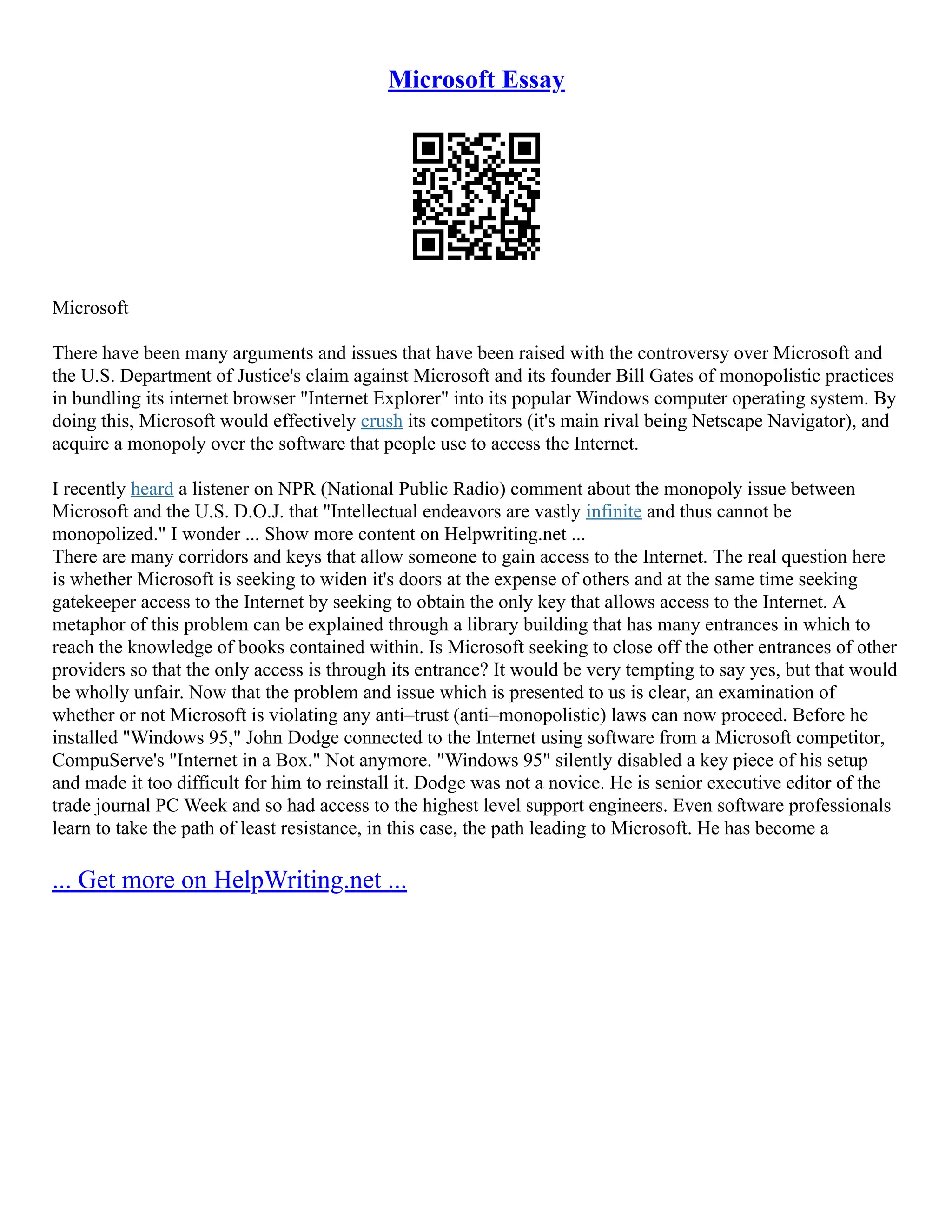 Microsoft History | PDF