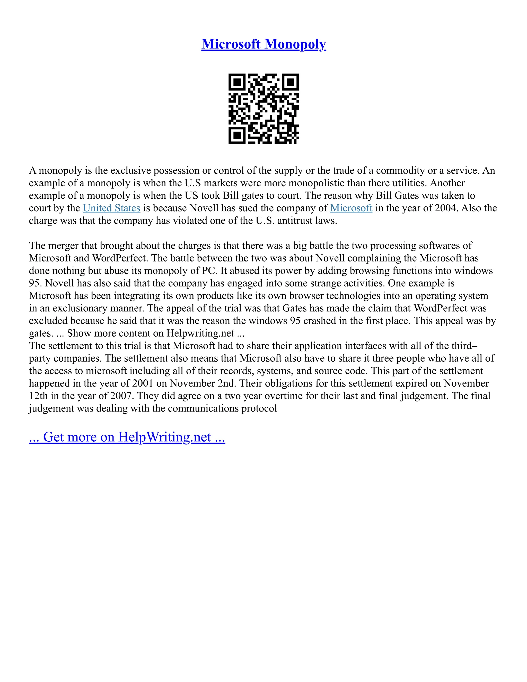 Microsoft History | PDF