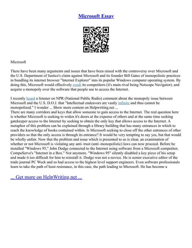 Microsoft History | PDF